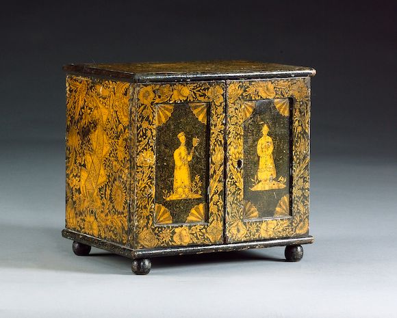 Bonhams : A Regency pen work table Cabinet