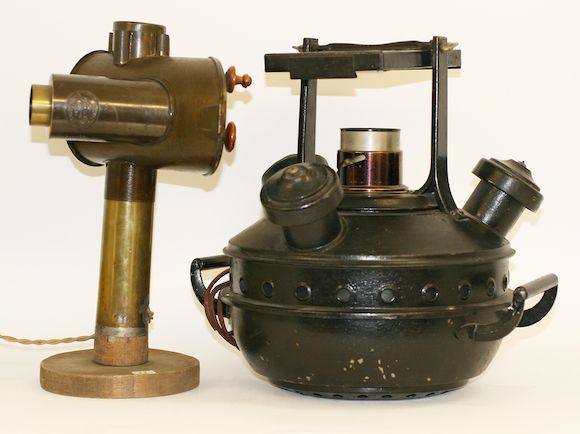 Bonhams : Antiskop projector, an unusual and very early precursor of ...