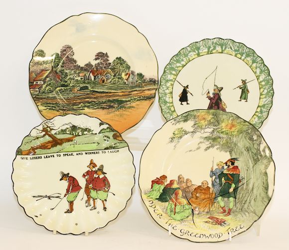 Bonhams : A Royal Doulton Series Ware plate