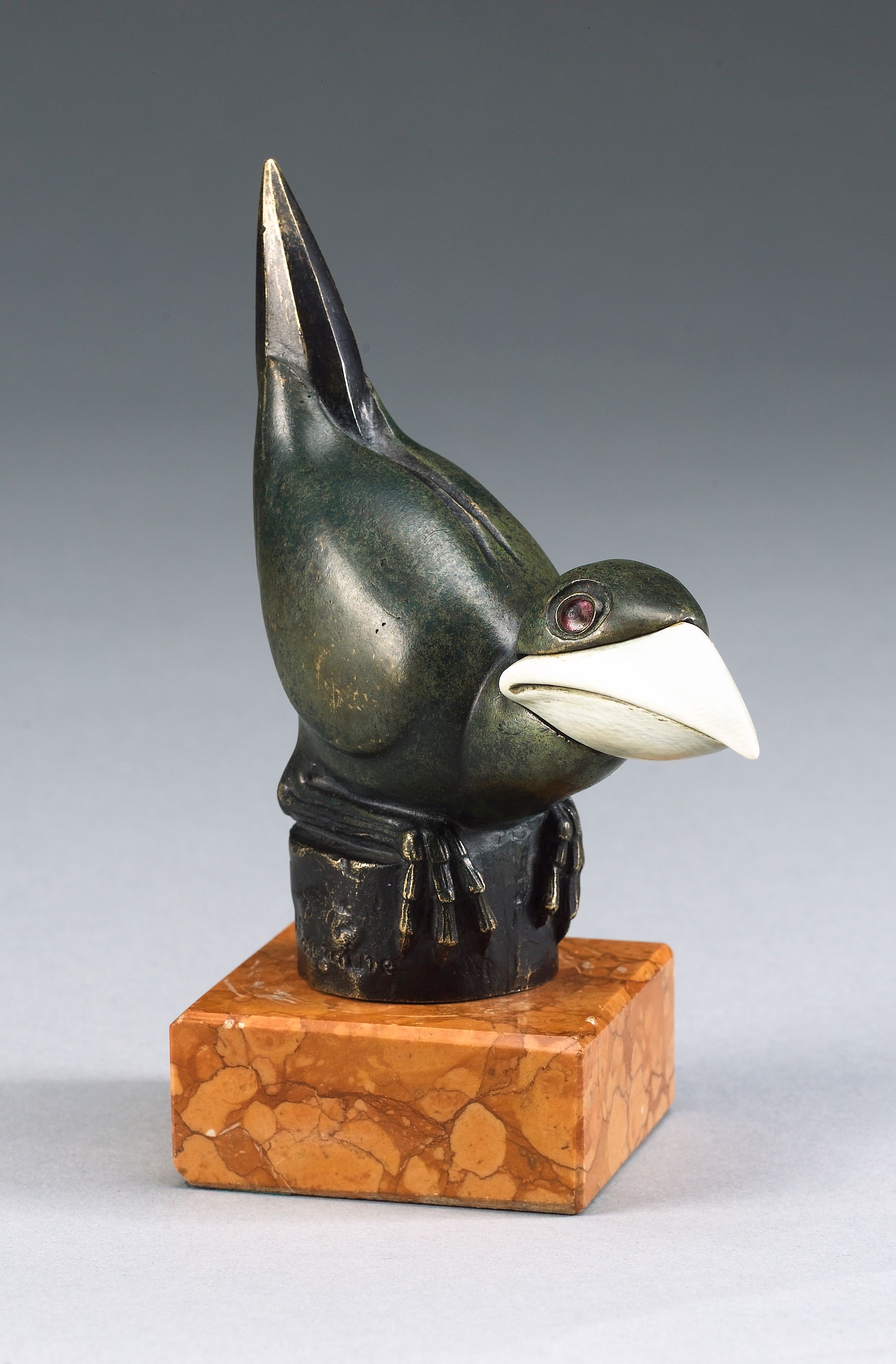 Bonhams Cars : A fine and rare 'Bird' mascot by Marcel Bouraine, French ...