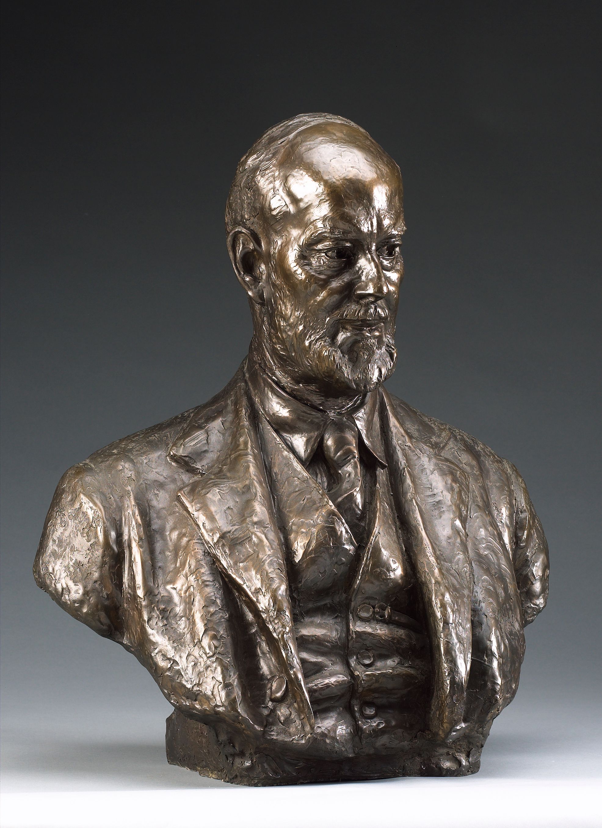Bonhams Cars : A life size bust of Sir Henry Royce,