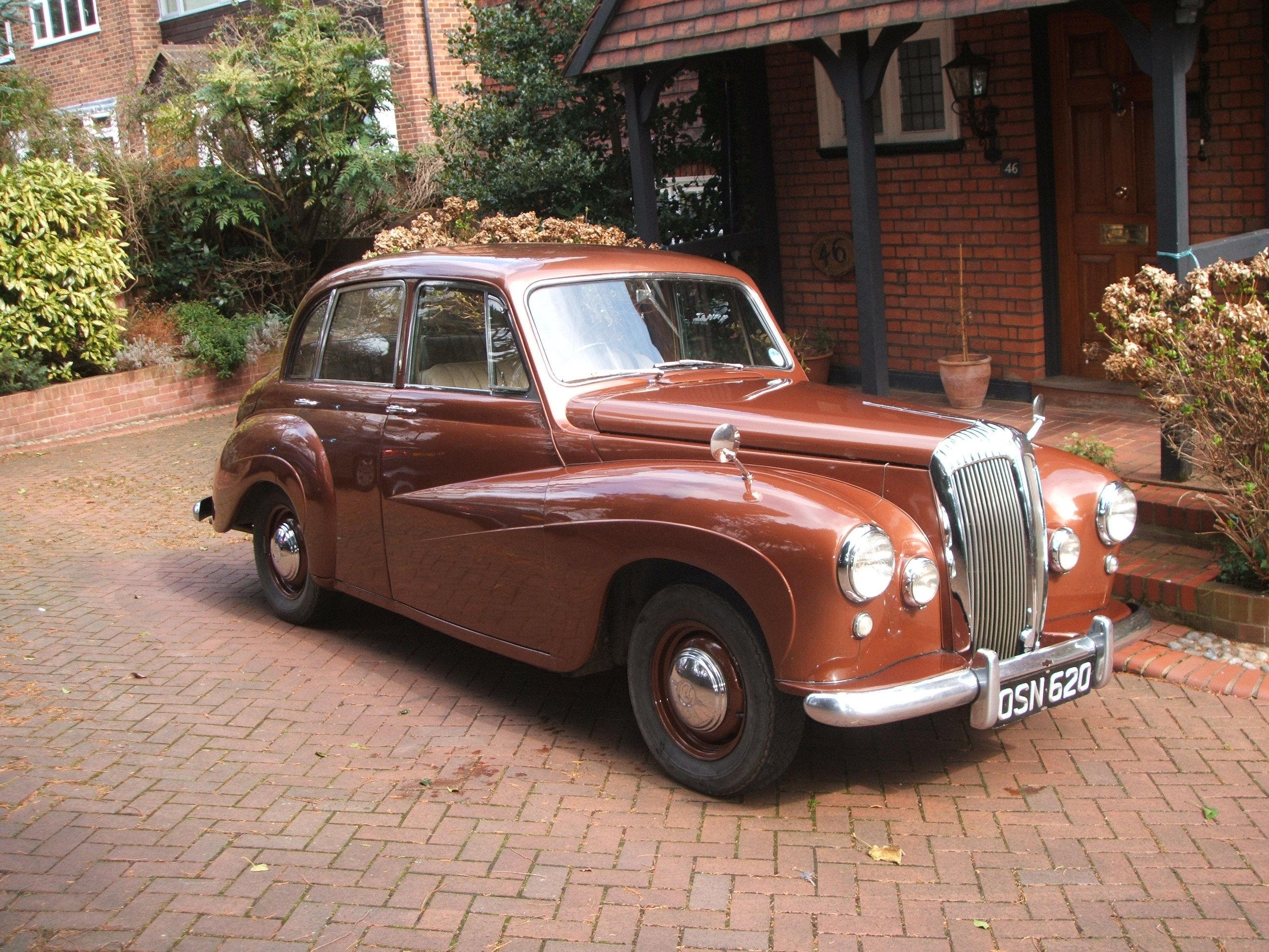 Bonhams Cars : 36,000 miles from new,1955 Daimler Conquest Century ...
