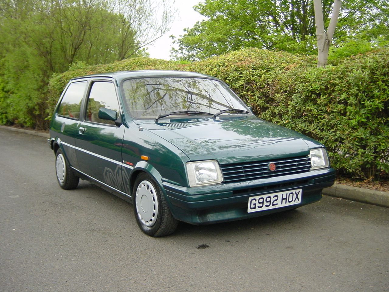 Bonhams Cars : Last off the line, 393 miles recorded,1990 MG Metro ...