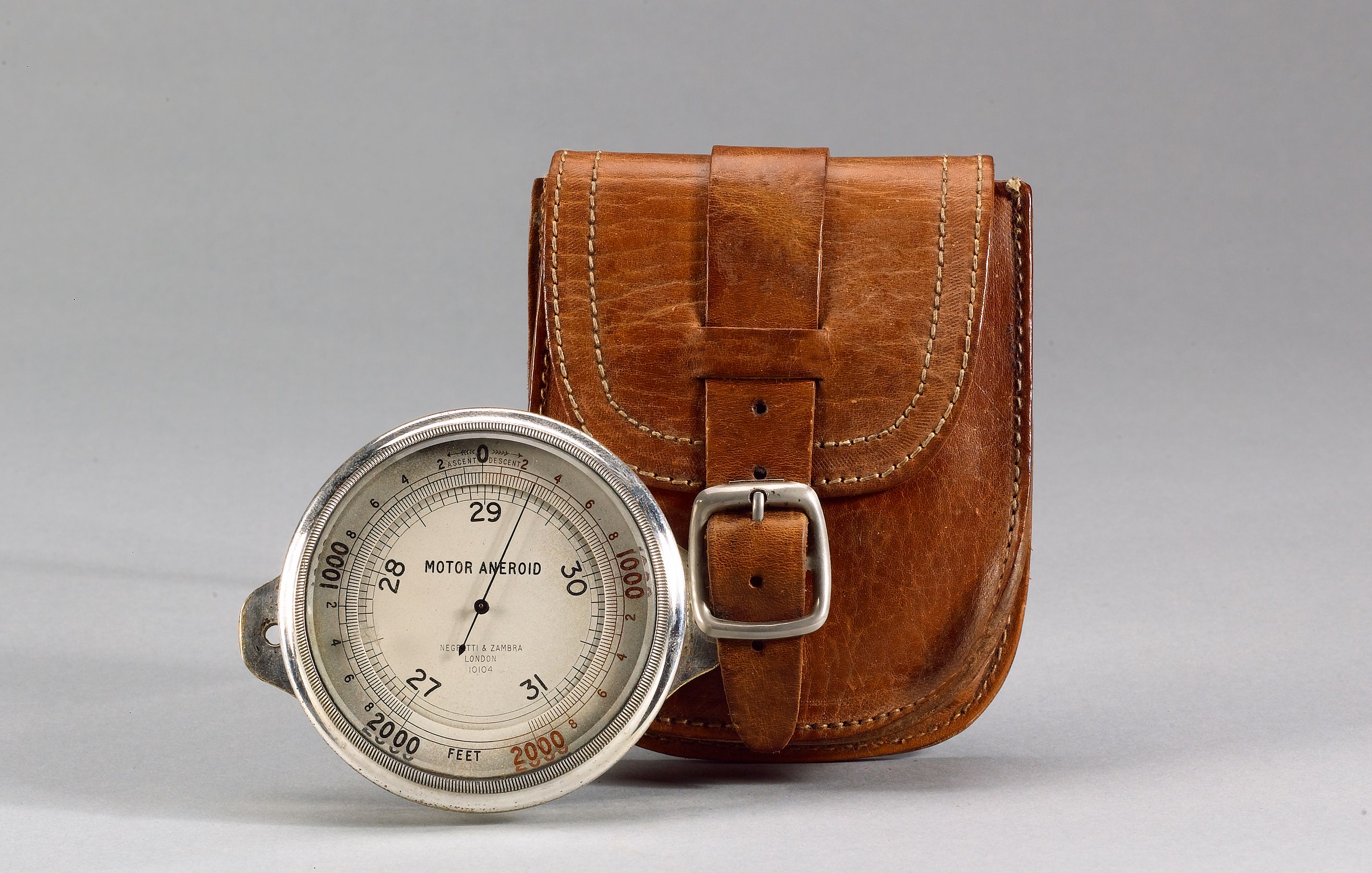 Bonhams Cars : A fine Motor Aneroid by Negretti and Zambra, British ...