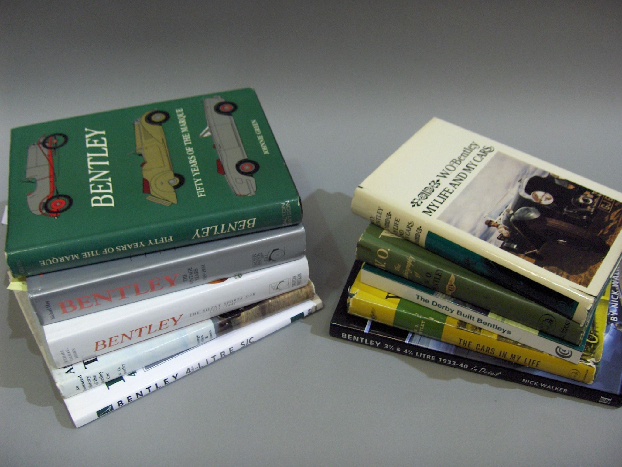 Bonhams Cars : Assorted Bentley reference books,