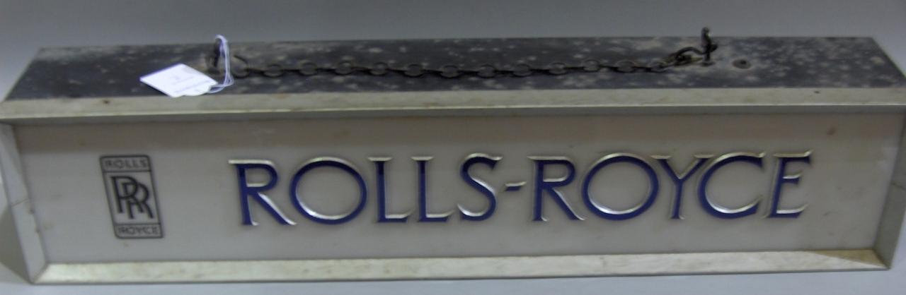Bonhams Cars : A Rolls-Royce light box,