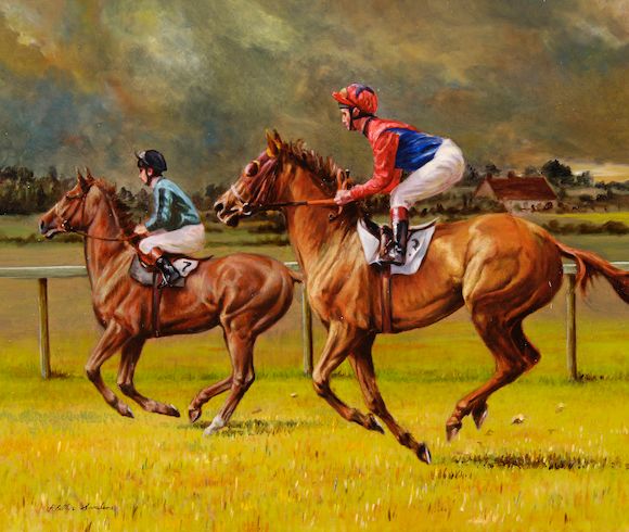 Bonhams : Philip Sanders (Contemporary) 'Going Down'