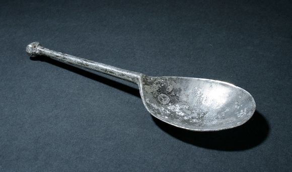 Bonhams : A knopped spoon, 16th Century