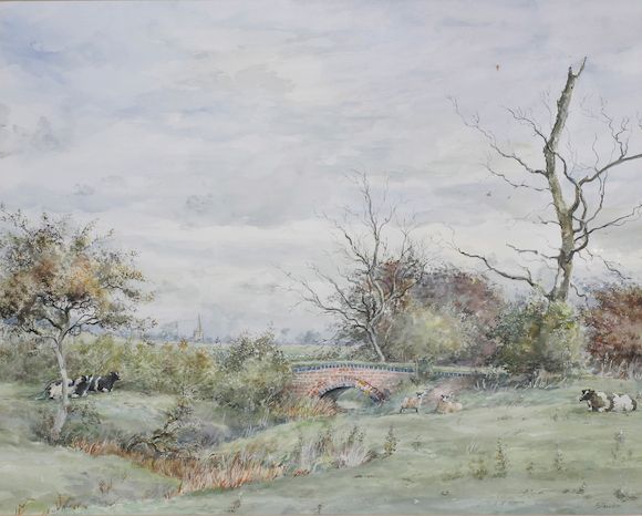 Bonhams : C** J** Thornton (20th century) British 'Autumn ...