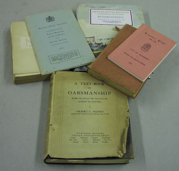 Bonhams : A collection of rowing books 6