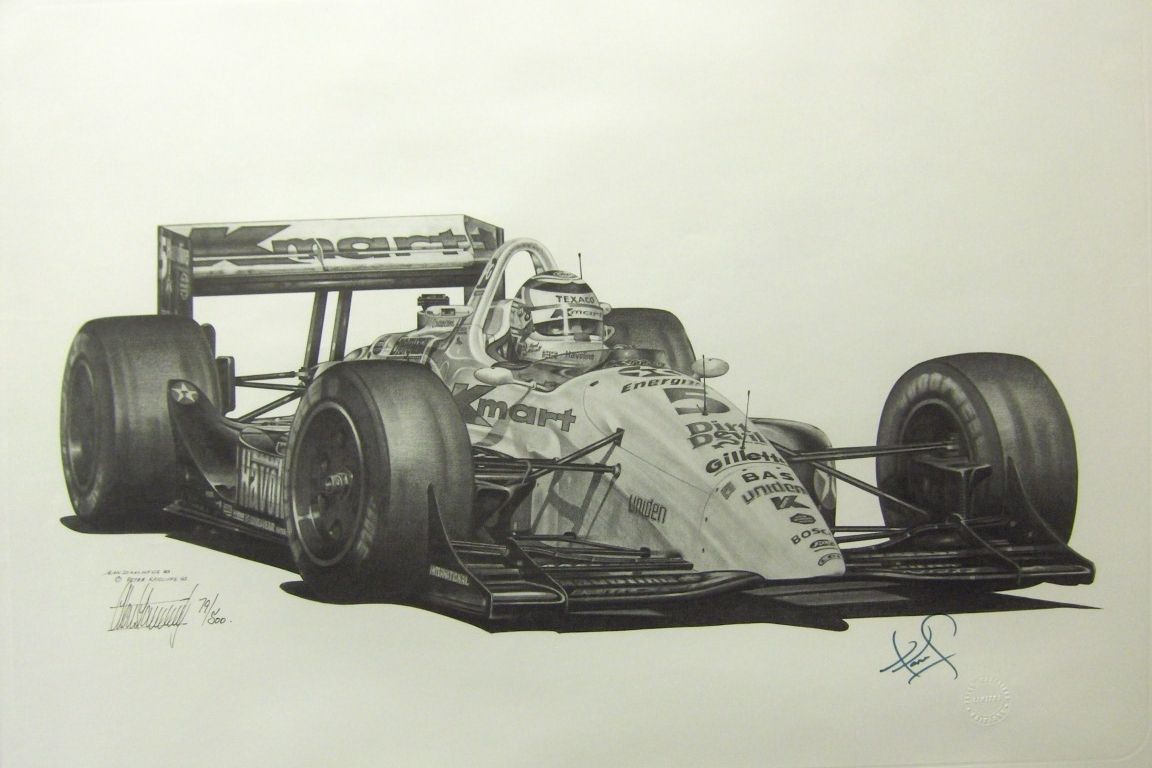 Bonhams Cars : 'Mansell Champcar Glory' after Alan Stammers,