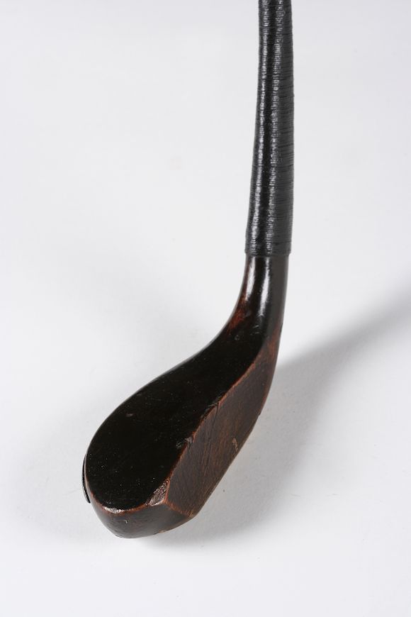 Bonhams : A fine John Morris of Royal Liverpool Golf Club long nosed putter