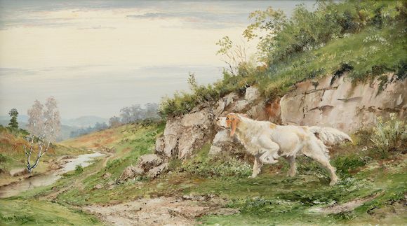 Bonhams : Peter Biegel (British, 1913-1988) 'On the scent'.