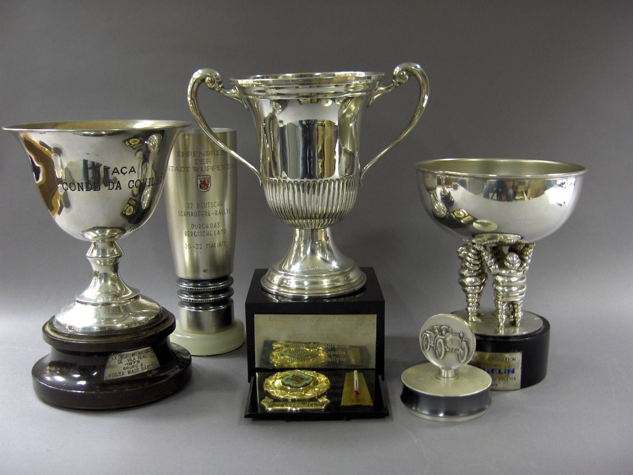 Bonhams Cars : A good lot of trophies won by Jorge De Bagration during ...
