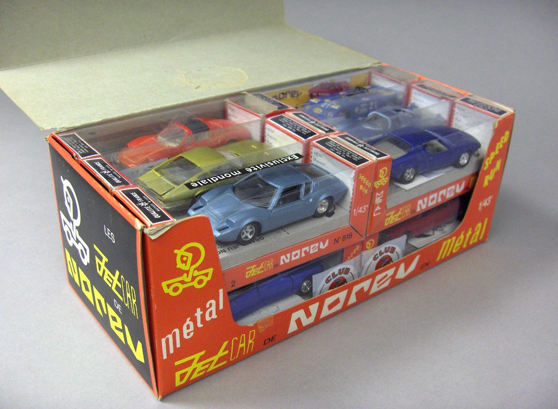 Bonhams Cars : A boxed set of 1:43 scale Norev model cars,