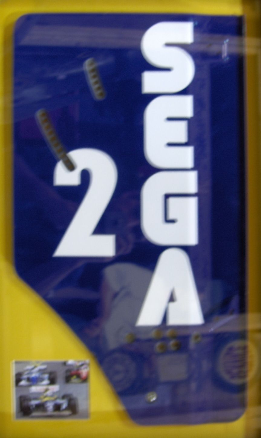 Bonhams Cars : A rear wing end-plate from Alain Prost's Williams FW15 ...