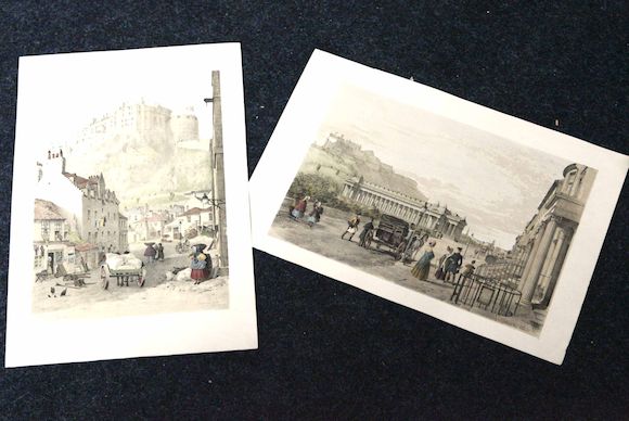 Bonhams : EDINBURGH SWARBRECK (SAMUEL D.) Edinburgh Castle from the ...