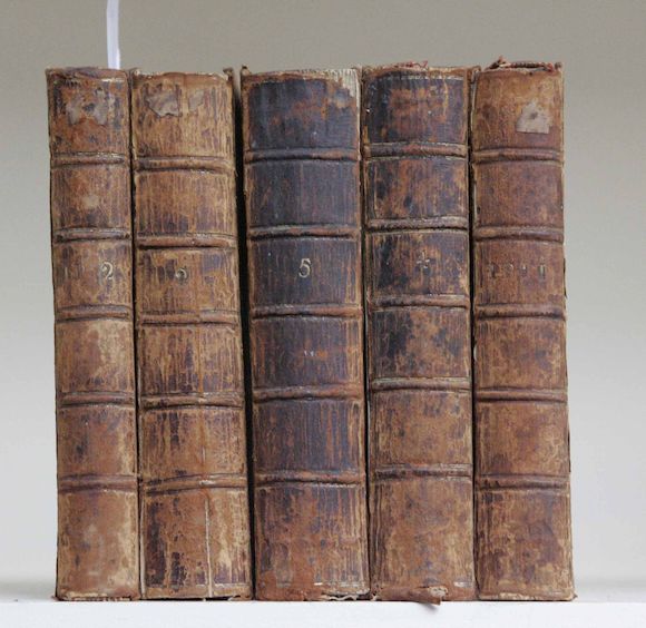 Bonhams : COLLINS (ARTHUR) The Peerage of England, 5 vol. only (of 6)