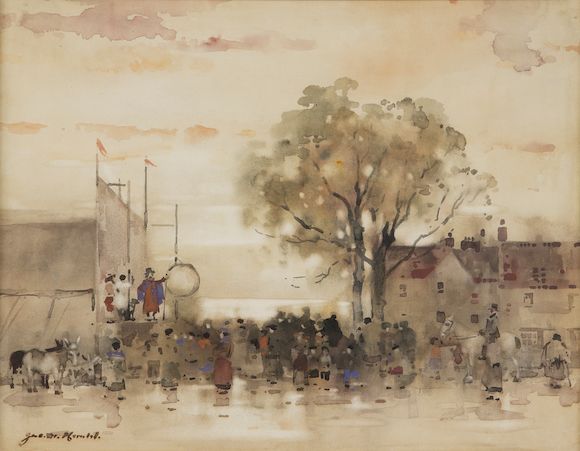 Bonhams : James Watterson Herald (1859-1914) Buffalo Bill at Arbroath