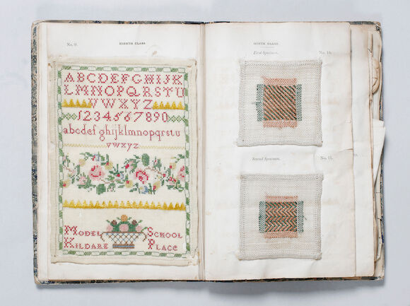Bonhams : A needlework sample work book