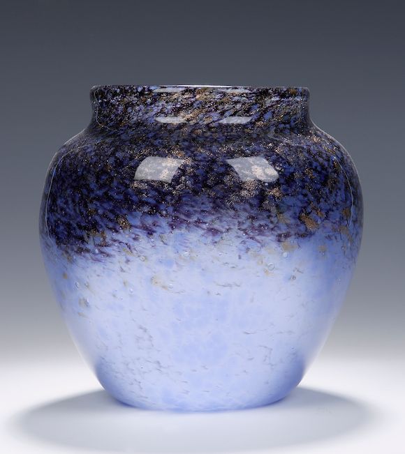 Bonhams : A Monart vase Shape JA