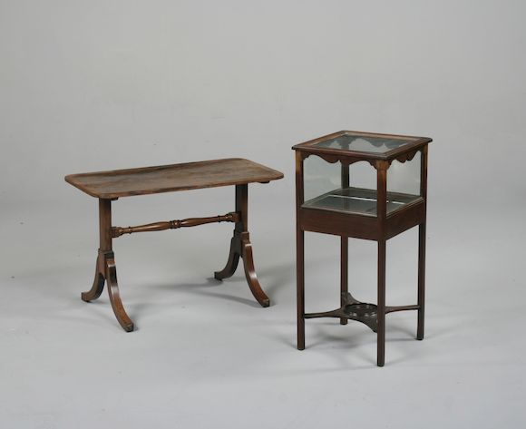 Bonhams : A Georgian style mahogany display table