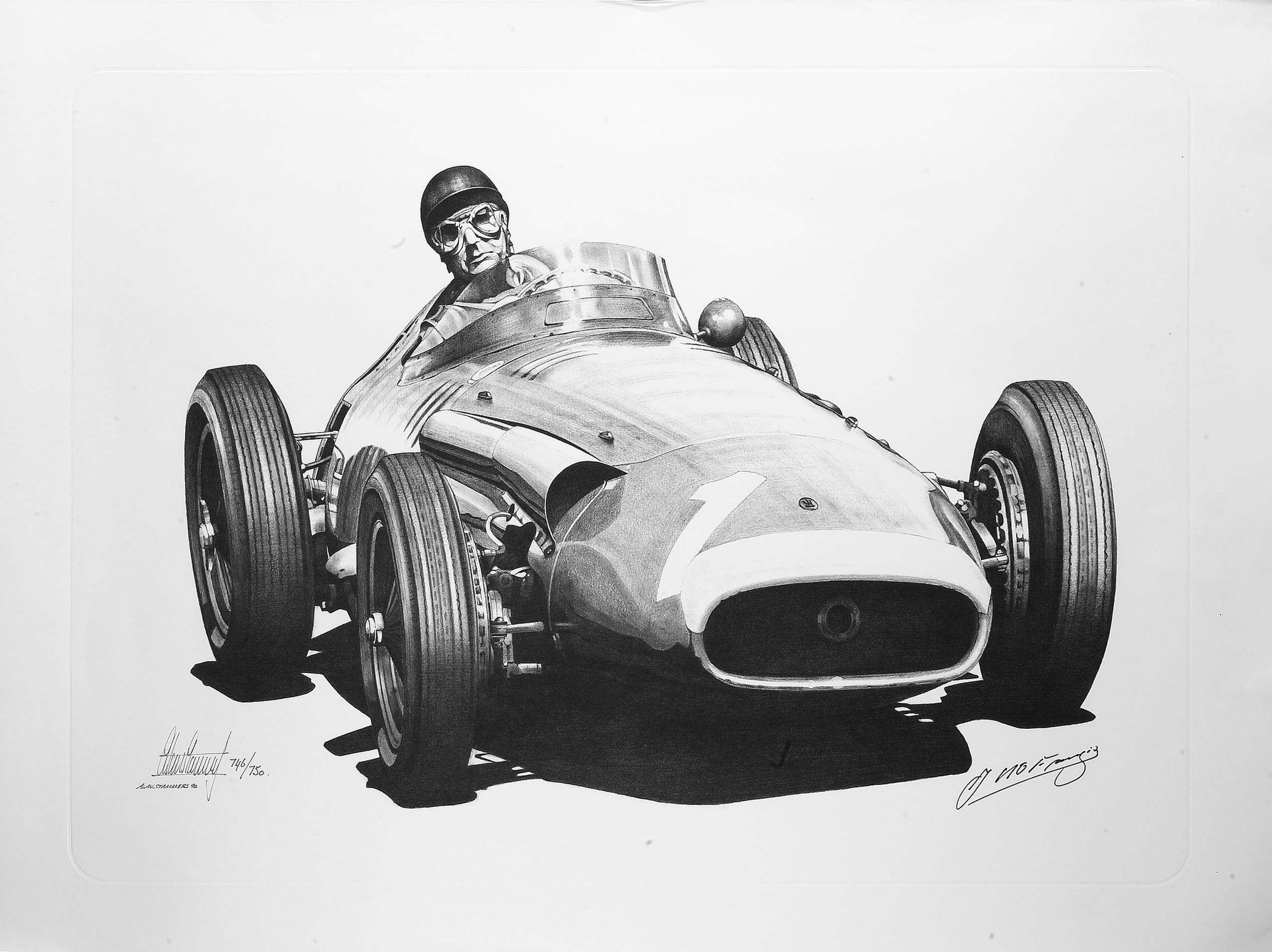 Bonhams Cars Juan Manuel Fangio Maserati 250f After Alan Stammers