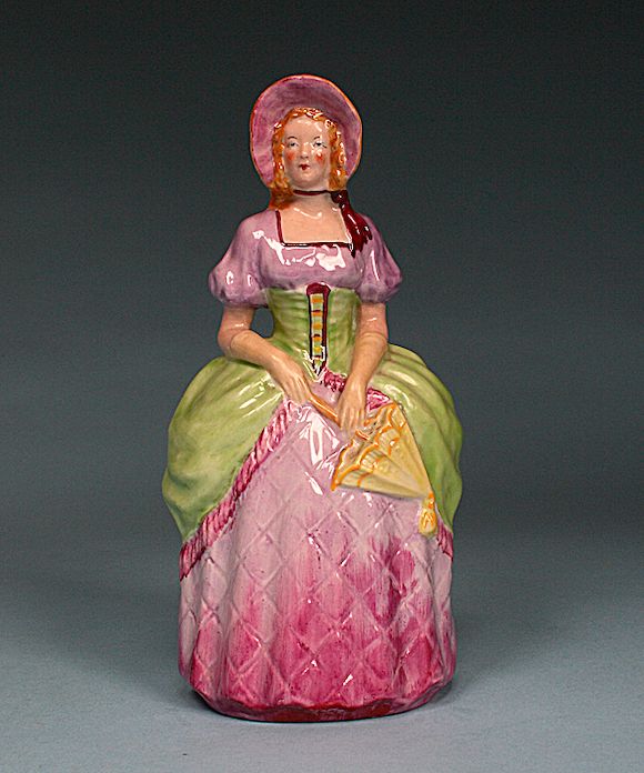 Bonhams : A WH Goss model of flower girl Miss Julia