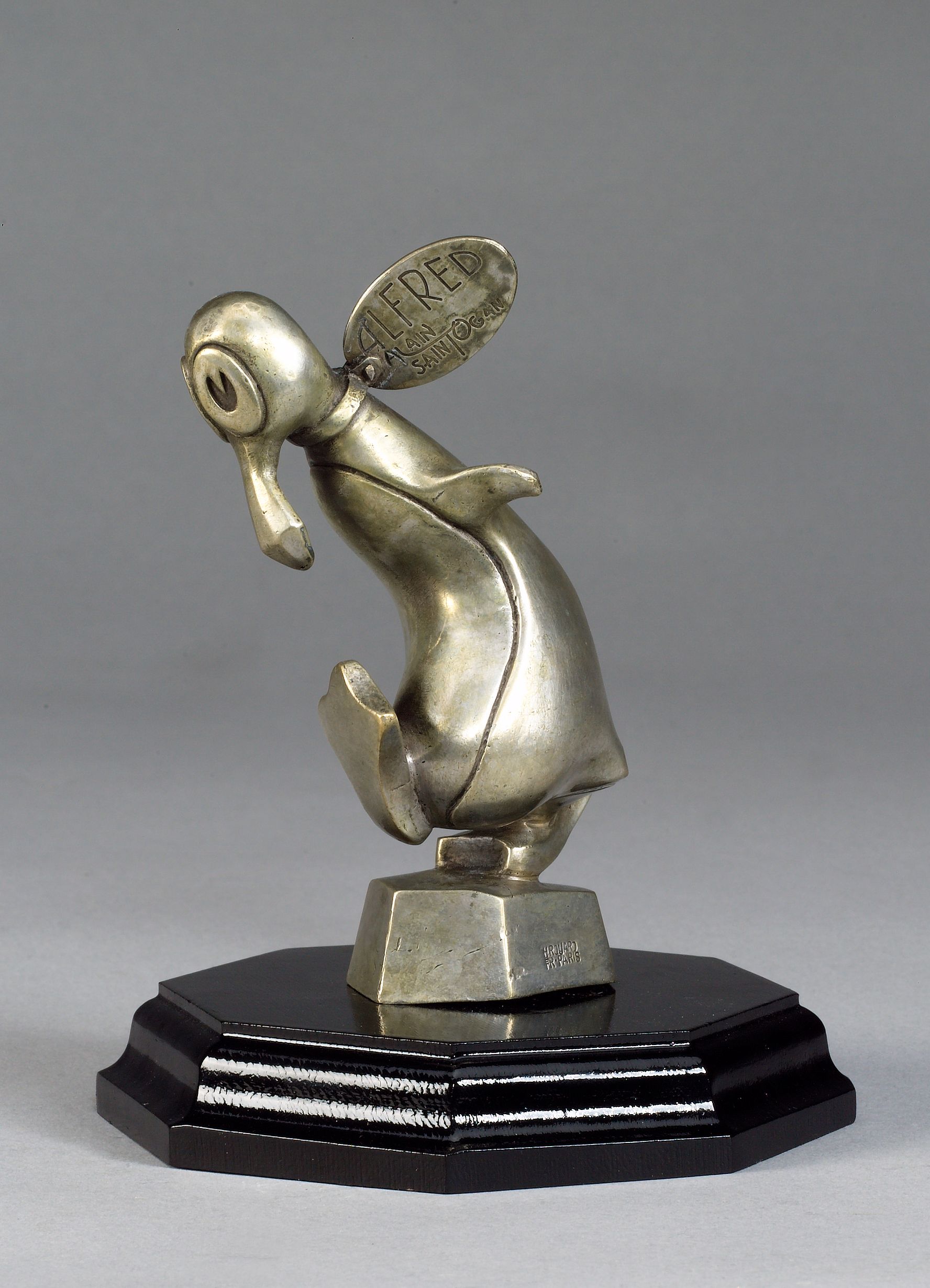 Bonhams Cars : A rare 'Alfred the Penguin' mascot by Jacques Cartier ...