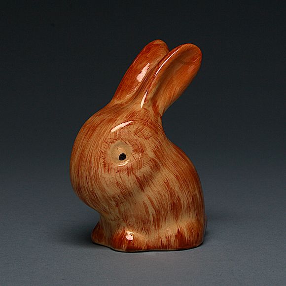 Bonhams : A WH Goss model of a rabbit