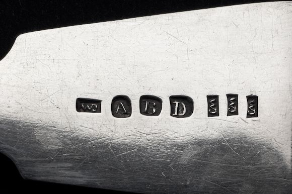 Bonhams : A fiddle pattern Fish Slice By William Jamieson, Aberdeen ...