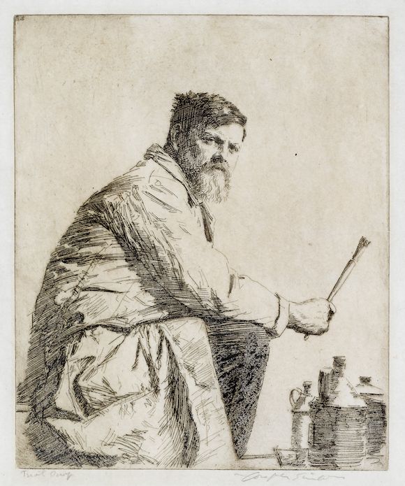 Bonhams : A Collection Modern British Prints Including an etching by ...