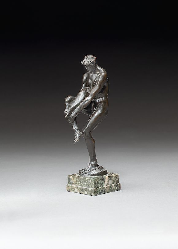 Bonhams : Francis Derwent-Wood (British, 1871-1926): A bronze figure of ...