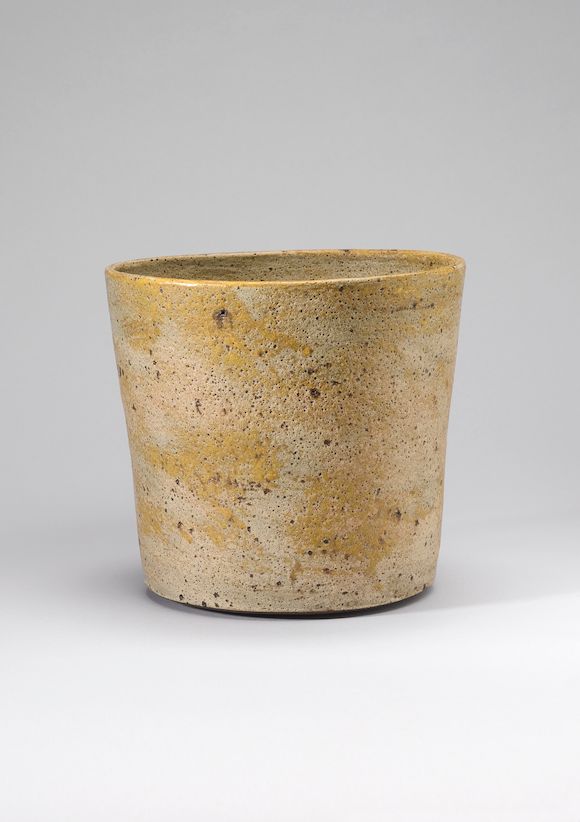 Bonhams : Dame Lucie Rie a flower Pot, circa 1955 Height 21.5cm (8 1/2in.)