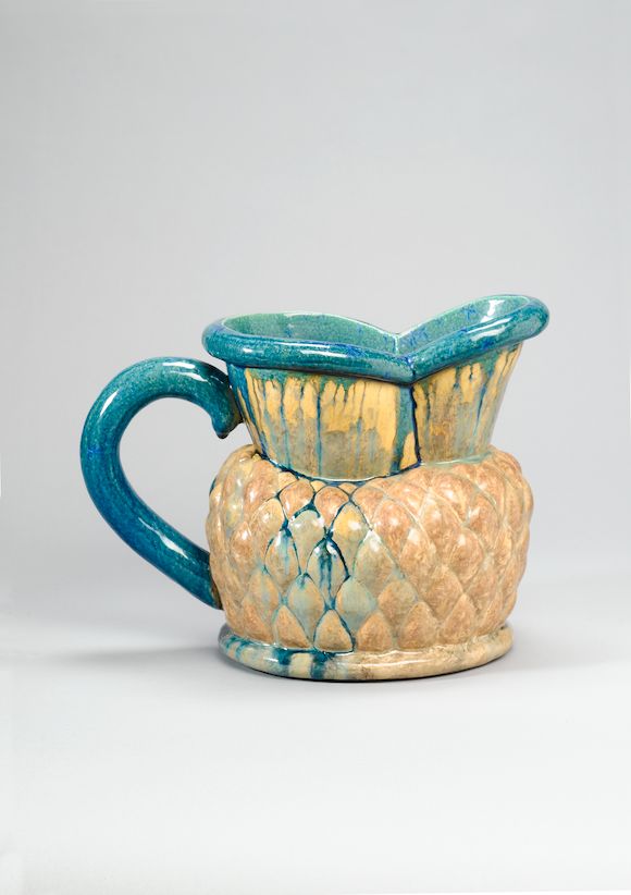 Bonhams : Kate Malone 'Bumper Car Jug', circa 1991 Height 25.5cm (10in.)