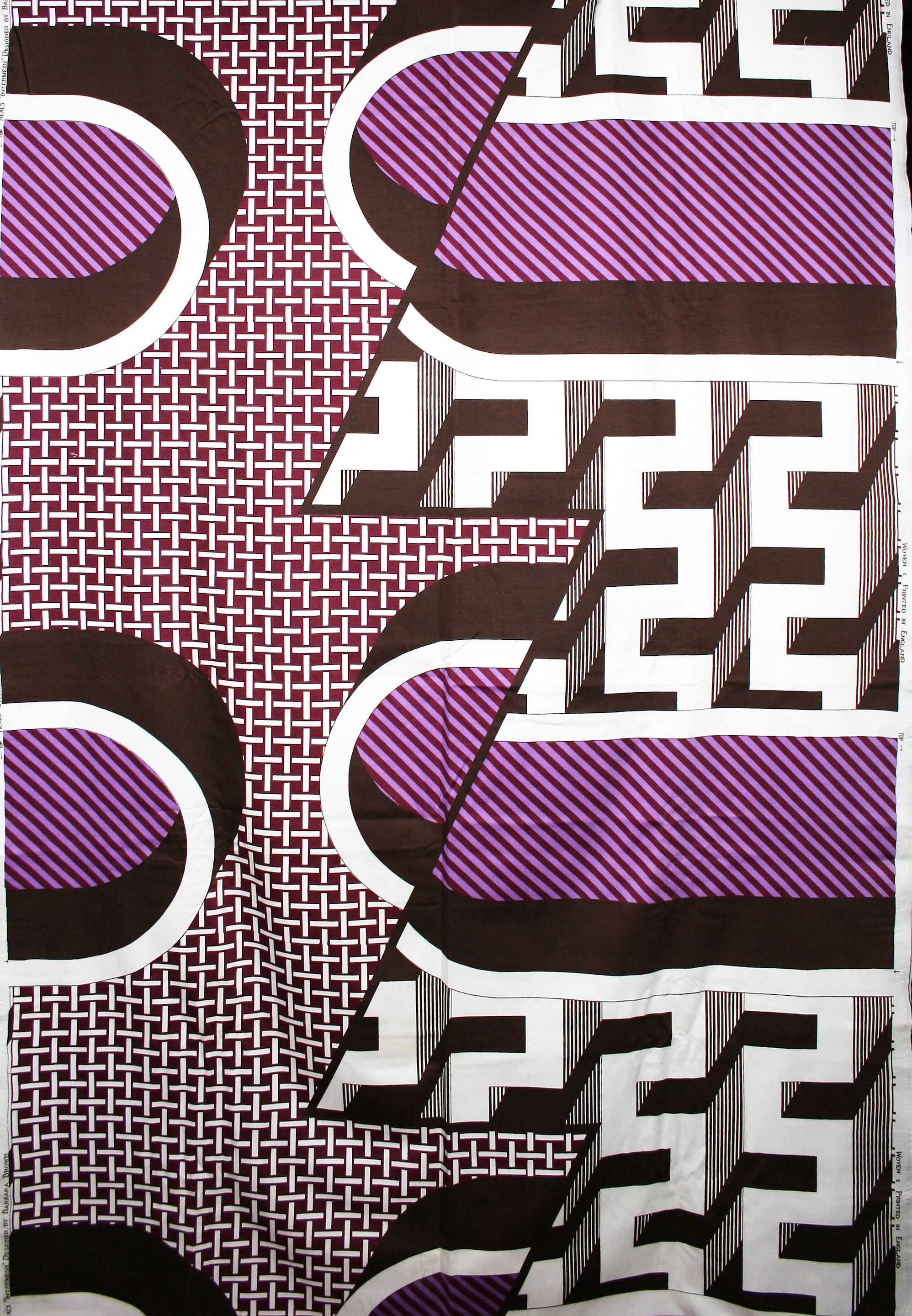 A length of Heals fabric by Barbara Brown, circa 1974 - auctions ...