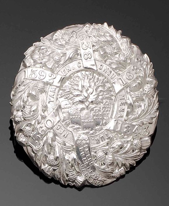 Bonhams : A Scottish silver Disruption Brooch