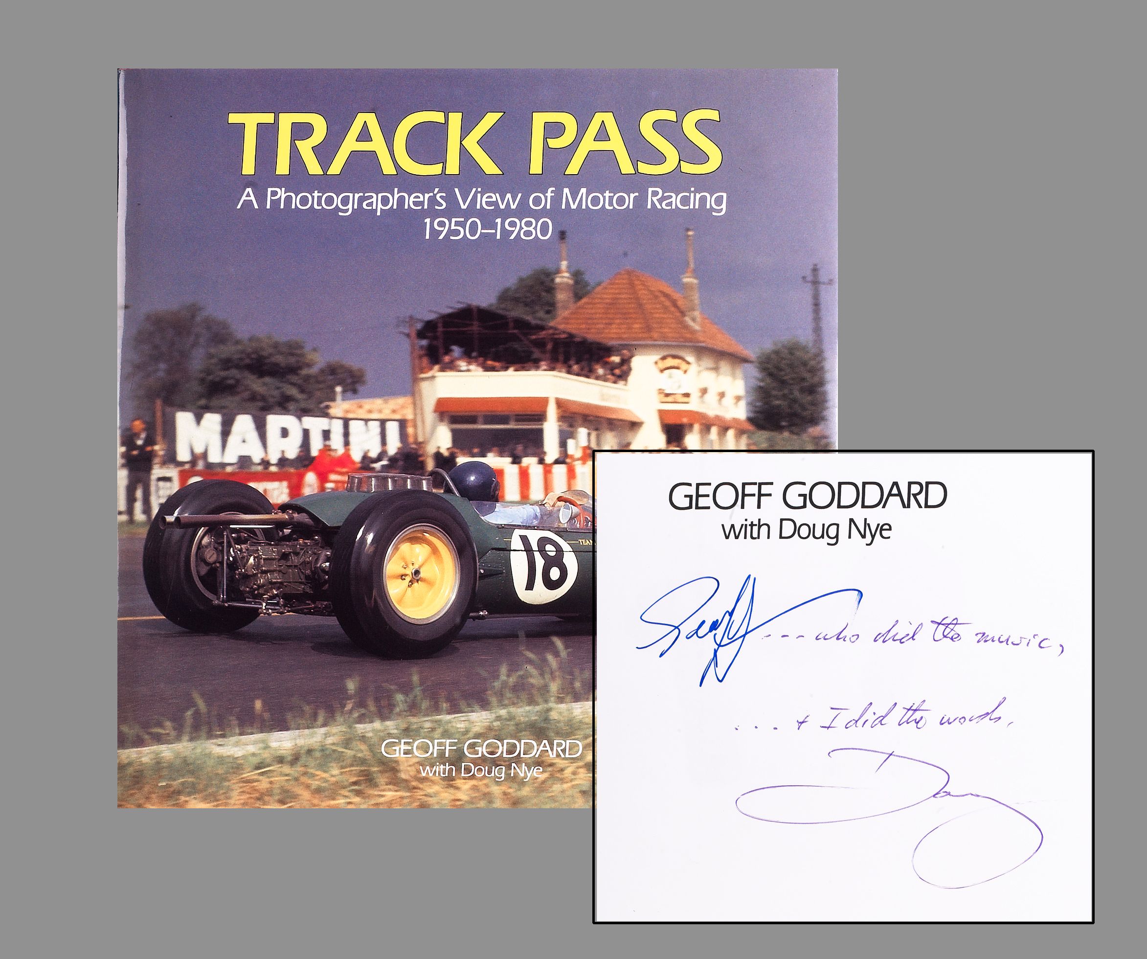 Bonhams Cars : 'Track Pass': Geoff Goddard and Doug Nye;