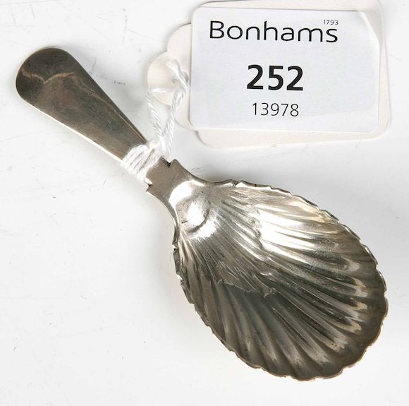 Bonhams : A Caddy Spoon With maker's mark of AC, possibly for Alexander ...