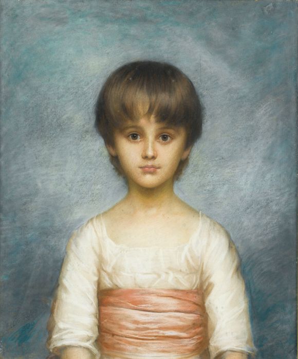 Bonhams : Ellis William Roberts (British 1860-1930) Portrait of Lady ...