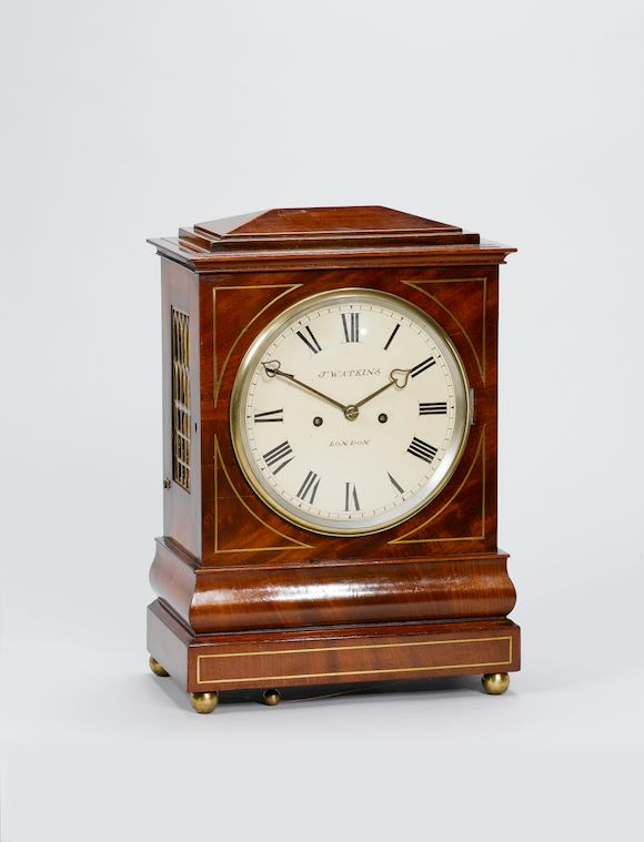 Bonhams : An early 19th Century bracket clock J. Watkins, London