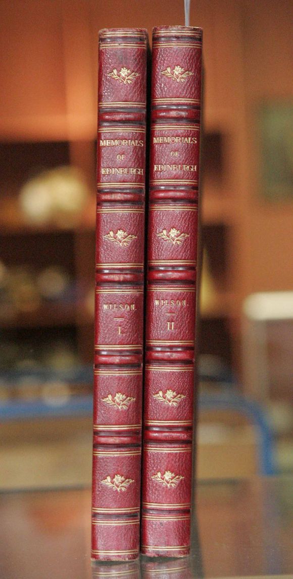 Bonhams : WILSON (DANIEL) Memorials of Edinburgh in the Olden Time, 2 vol.