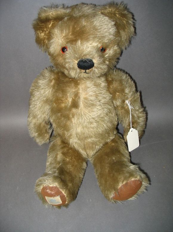 Bonhams : Chad Valley musical Teddy bear, English 1950's