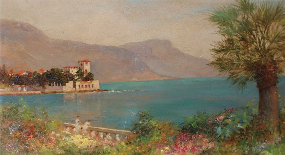 Bonhams : Harry Foster Newey, RBSA (1858-1933) British Mediterranean ...