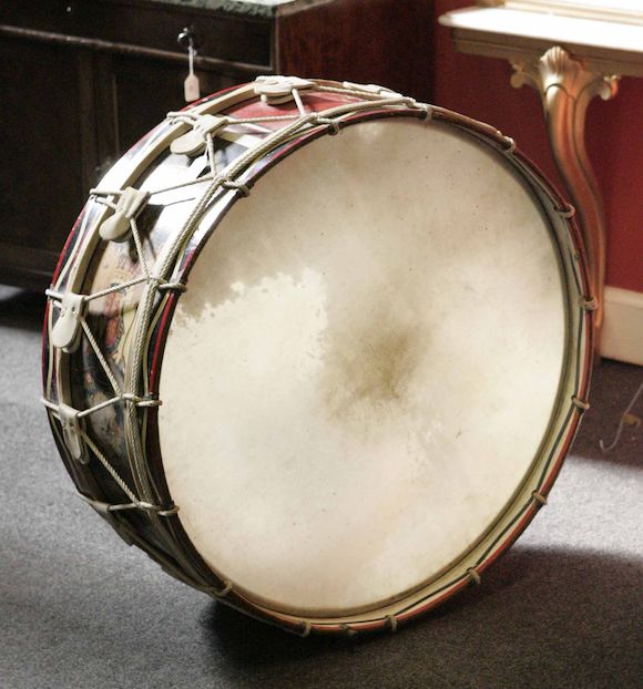 Bonhams : A Military Bass Drum