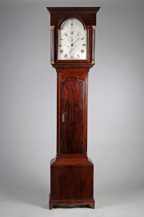 Bonhams : A George III mahogany longcase clock Thomas Bowen, Charing cross