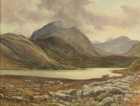 Bonhams : Joseph W. Milliken (exh. 1887-1930) "Stickle Tarn",