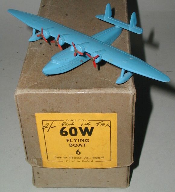 Bonhams : Dinky 60w Flying boat in trade box