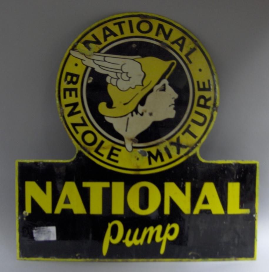 Bonhams Cars : A 'National Benzole Mixture - National Pump' shaped ...