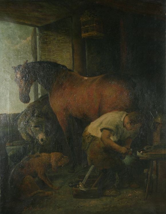 Bonhams : Henri Follenland after Sir Edwin Landseer (circa 1900 ...